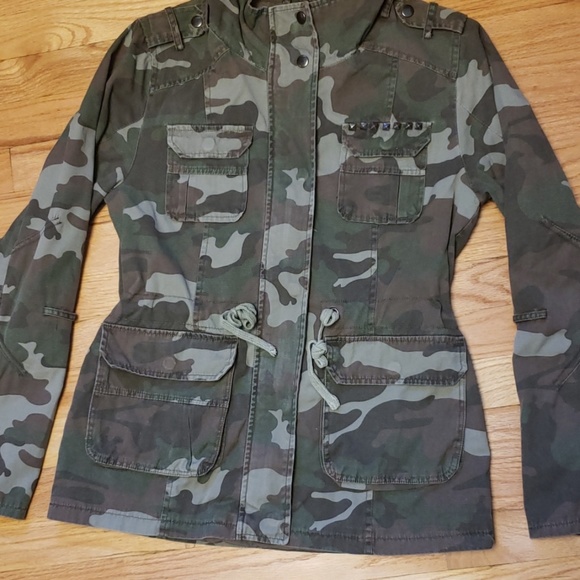 Jackets & Coats | Camo Utility Jacket | Poshmark